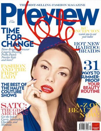 P.C.O: Kc Concepcion Preview Magazine's Cover Girl May 2010
