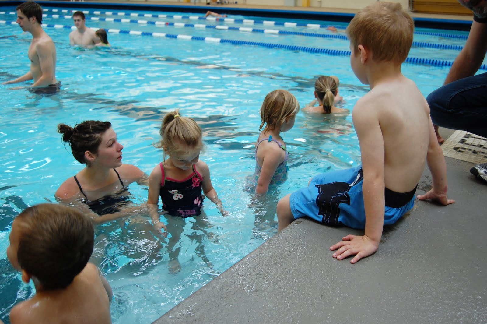 The Boley Family: Swimming Lessons!!!