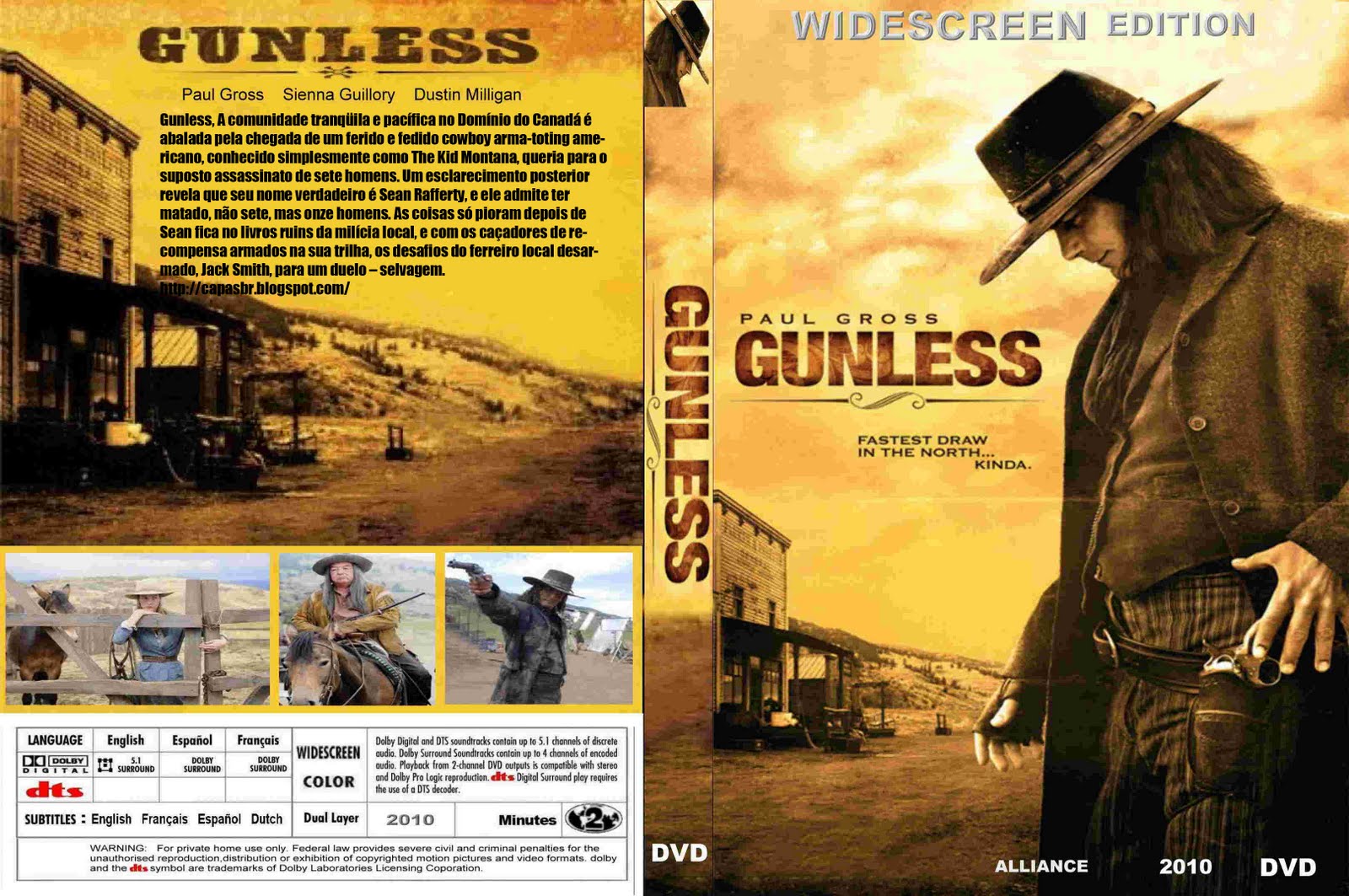 Capas de Fimes de Faroeste: Gunless