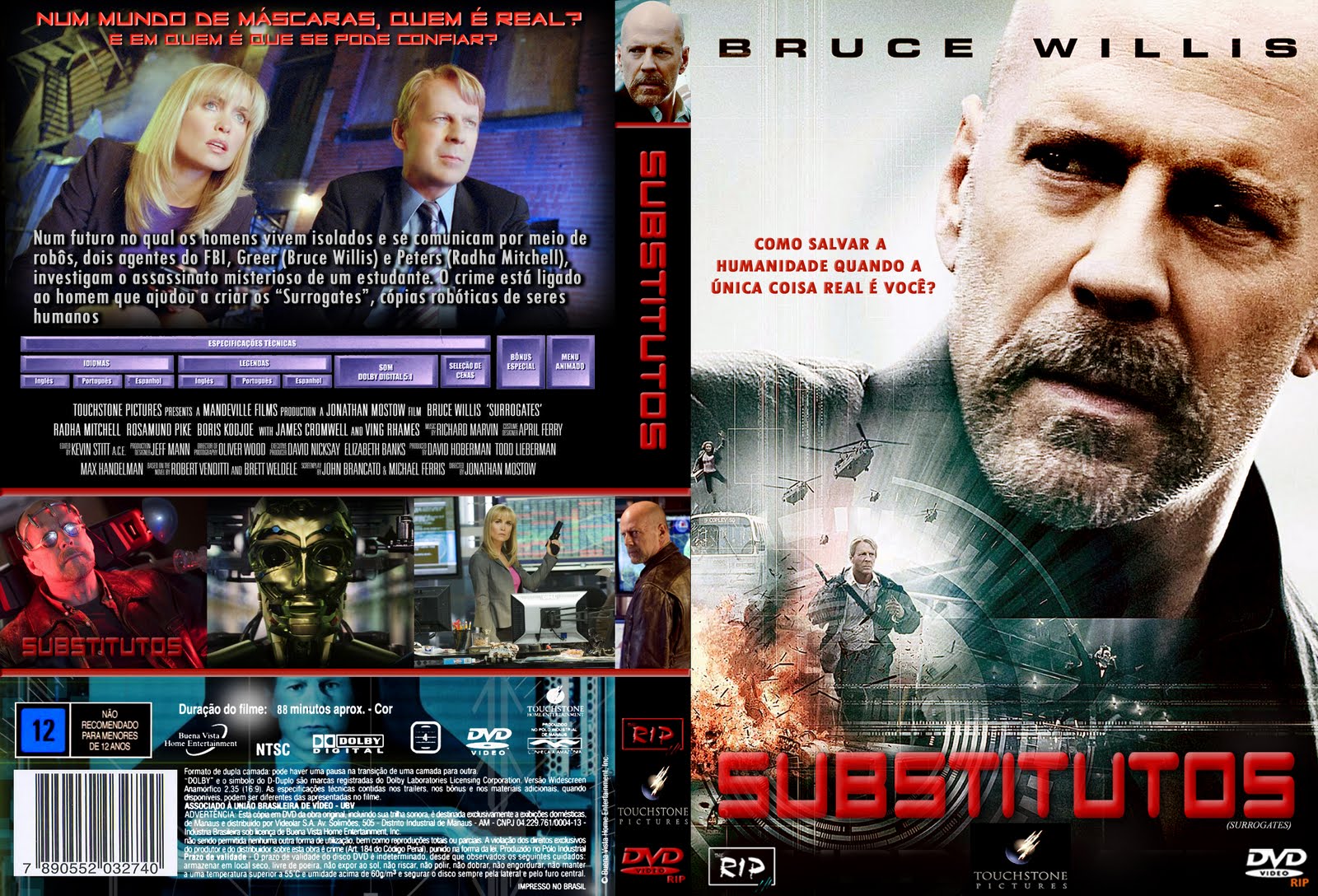 Capas Filmes de Ficção: Substitutos