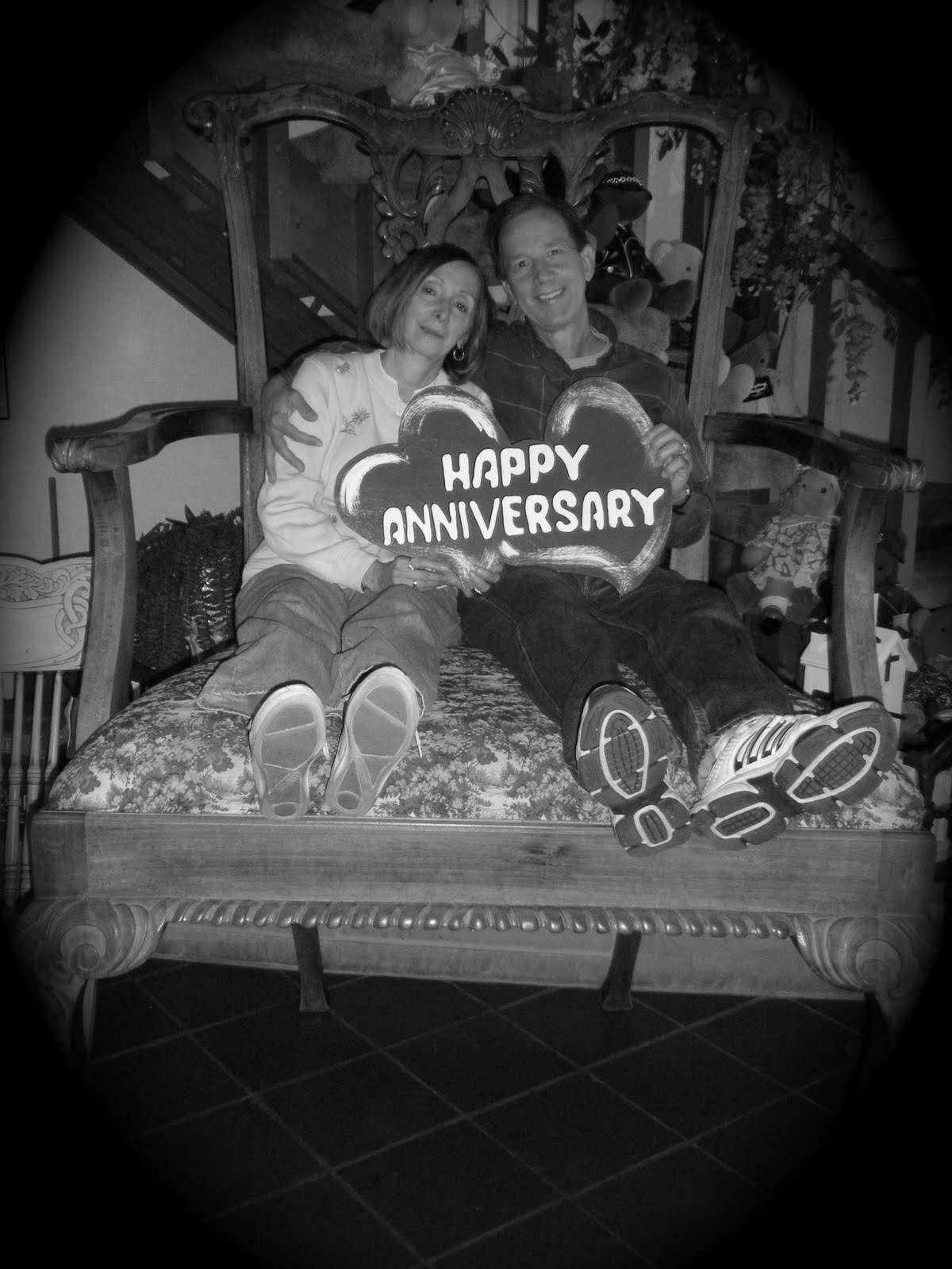 the secret Bed and Breakfast: Happy 35th Anniversary Ken & Sharon