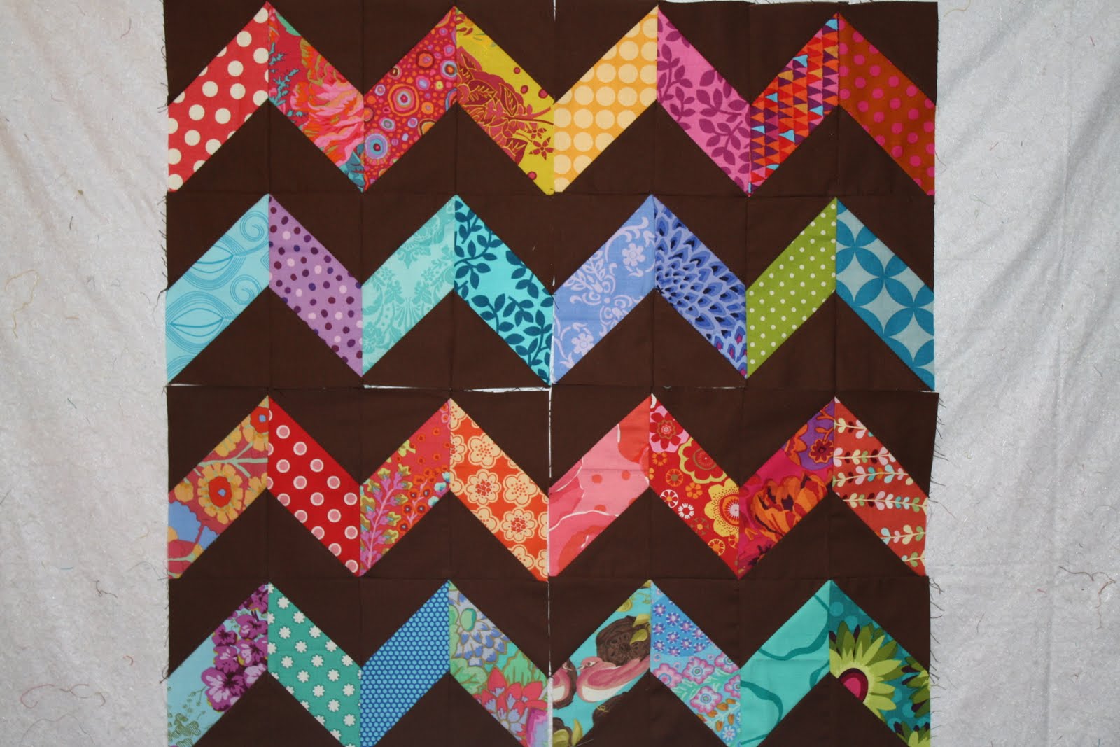 APPLIQUE TODAY: Zig Zag Block Tutorial