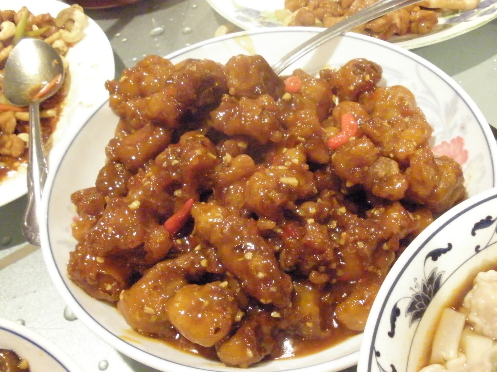 Finding Pink Snow: Happiness is...Good Chinese Food
