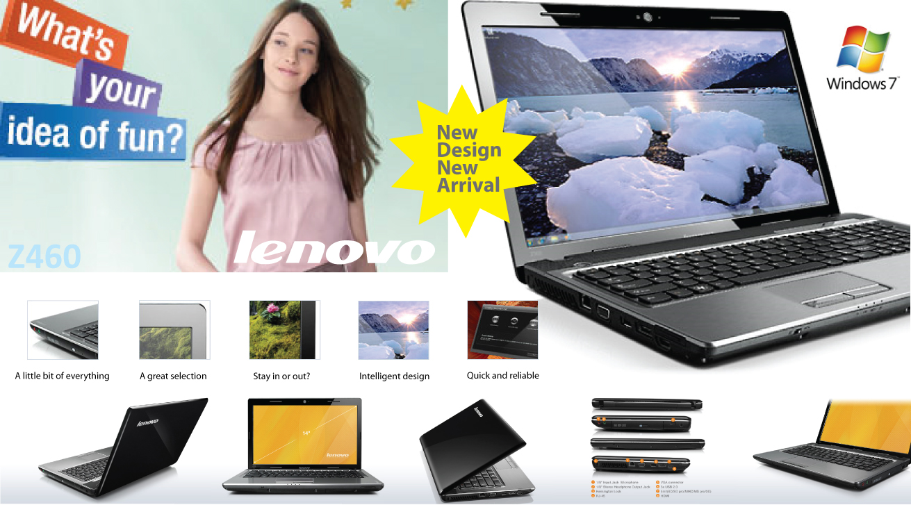 New World. New Thinking for your notebook......LENOVO: Lenovo IdeaPad ...