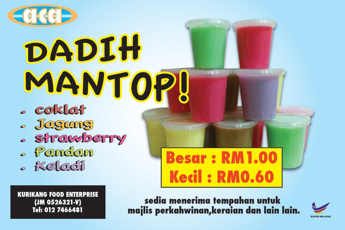 Dlova Design | Freelance Ad Designer: 'ACA Dadih' Stiker Design