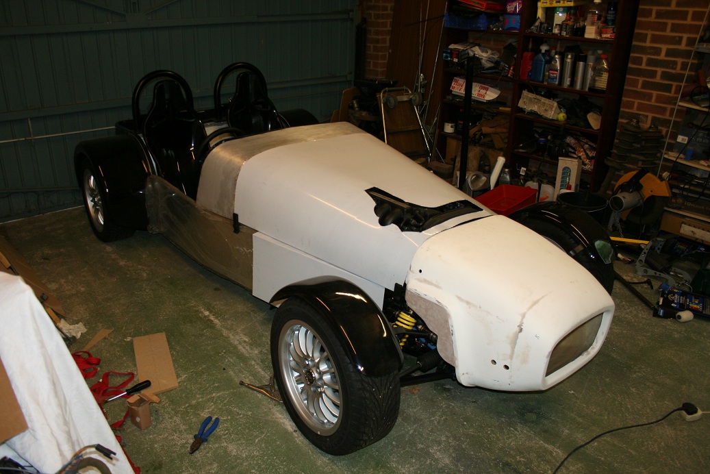 Bill's Locost Build Diary: Build Days 214 - 217.....More Body Work