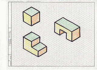 Nottingham Technology II: Isometric sketching shapes 2