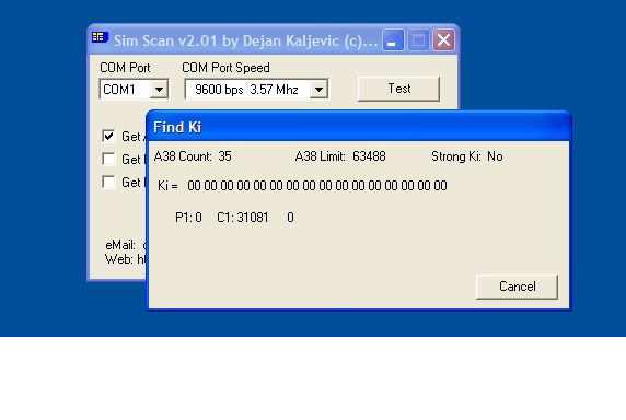 Sim Scan Инструкция - realsoftgame