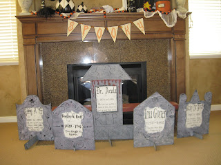 One Tiny Moment: Spookily Easy Tombstones