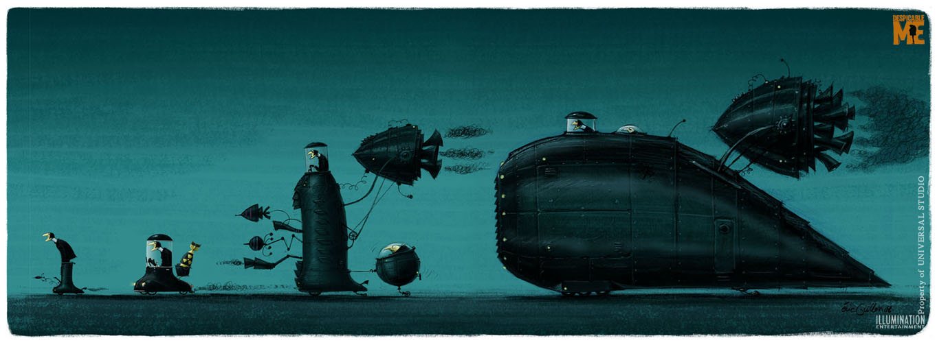 eric guillon: Gru's car