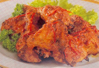 Vacation in Indonesia: Ayam Rica-Rica (chicken cooked with spice)