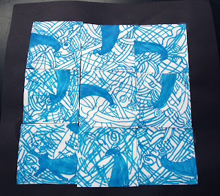 9 Square Design | Mrs. Hood's Art Room