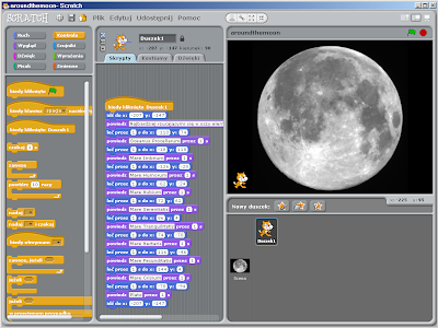 U Kuprasów: Scratch around the Moon.