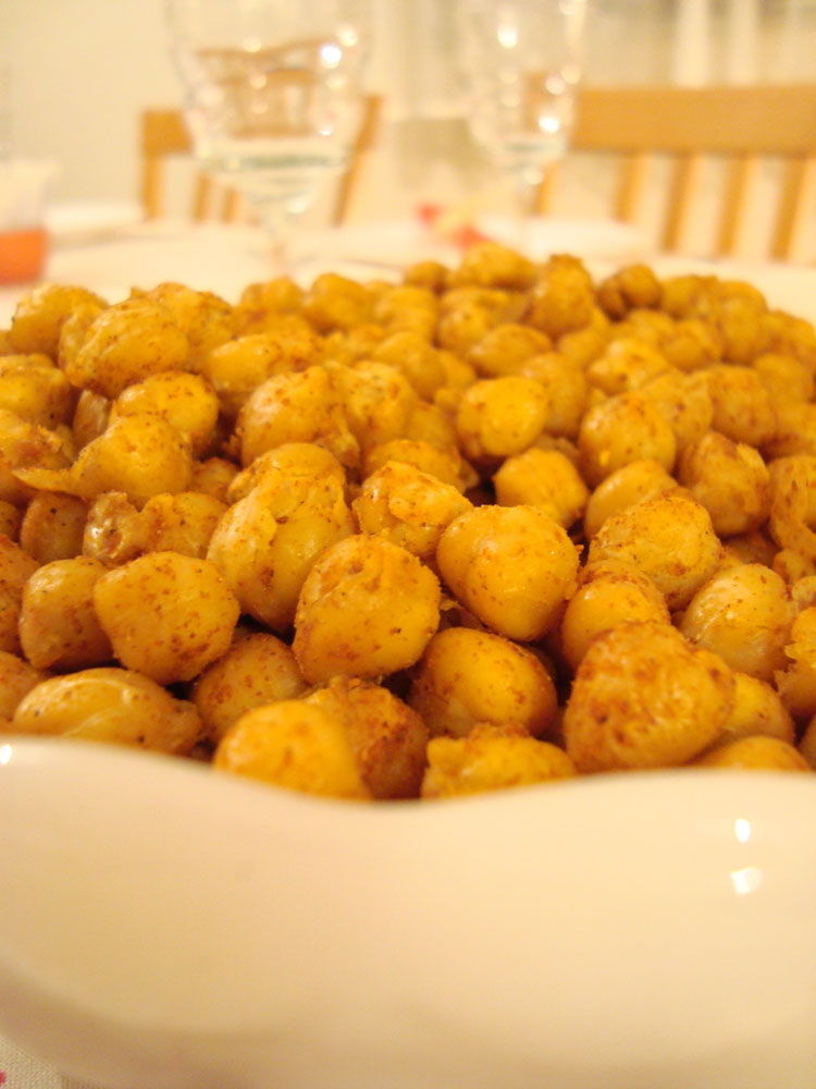 Jubistacha: Pečeni slanutak