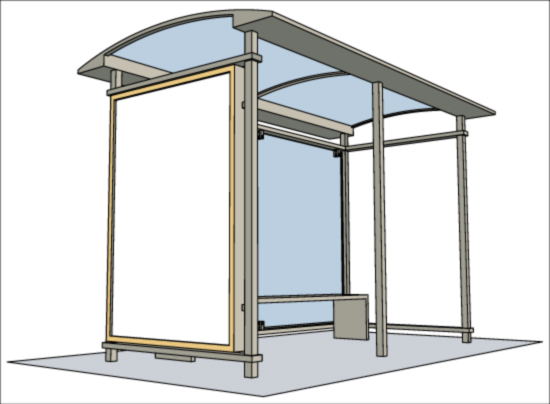 Vectorian art: Bus Halte Vectorfree download, free download vector, CDR ...