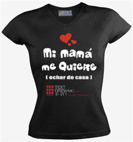 Polos con mensajes divertidos