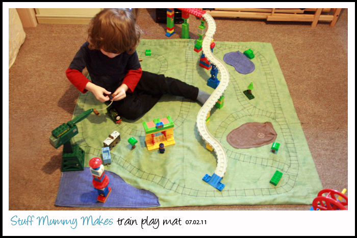 Stuff Mummy Makes: Trains Play Mat