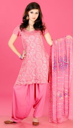 Pink Color Party Salwar Kameez - Punjabi Designing Salwar Kameez ...