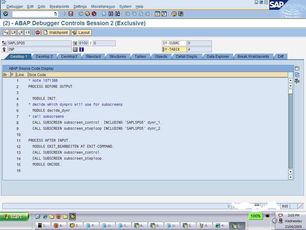 An SAP Consultant: ABAP - Popup screen debugging