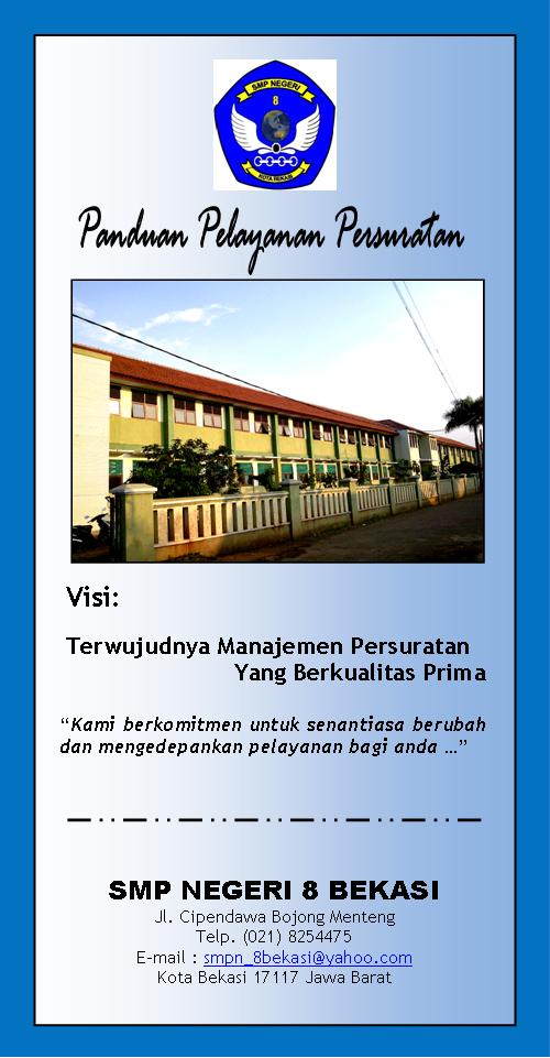 SMPN 8 KOTA BEKASI: PERSURATAN