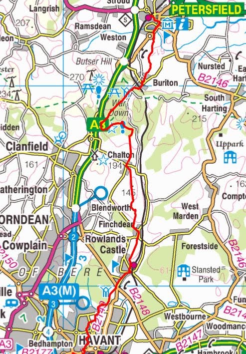 Journeys on Foot: Petersfield to Bedhampton