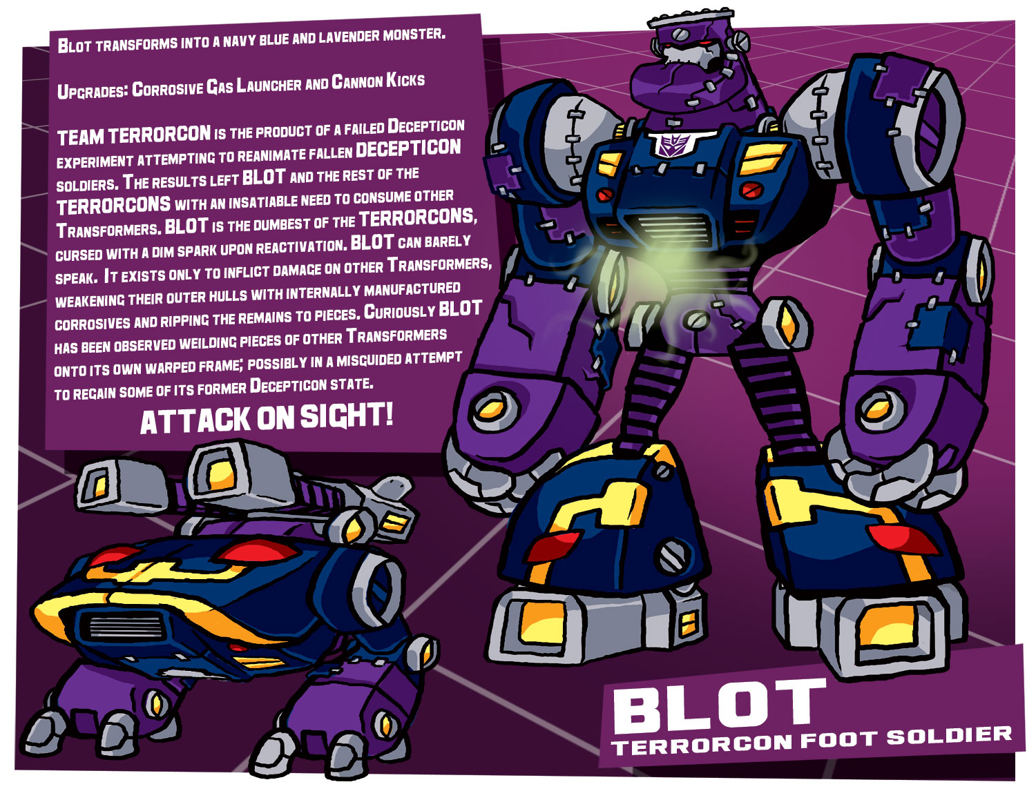 2D Artwork: - Transformers Animated: Rippersnapper | TFW2005 - The 2005 ...