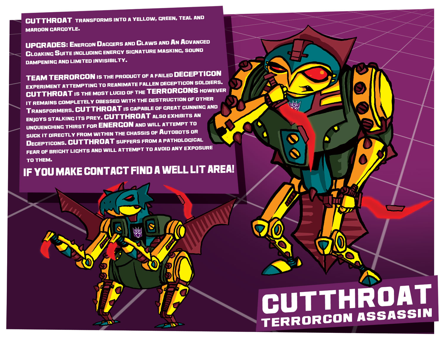 2D Artwork: - Transformers Animated: Rippersnapper | TFW2005 - The 2005 ...