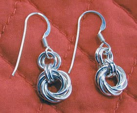 How to Make Easy Chain Maille Earrings Tutorials - The Beading Gem's ...