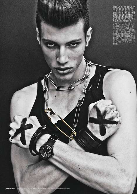 Safety Pin Jewelry and Body Art / The Beading Gem