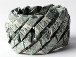 Origami Banknote Jewelry / The Beading Gem