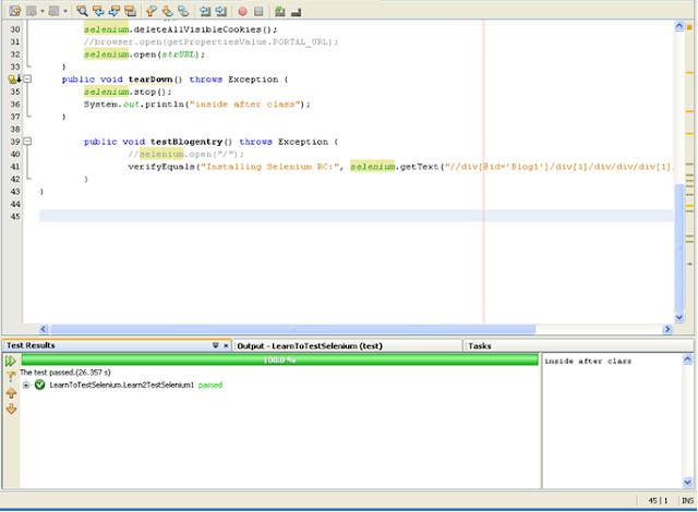 Selenium Rc Using Netbeans Ide For Dummies Configuring Selenium In Netbeans 8705