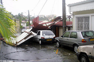 Ayrshire geography: Hurricane Dean approaches Jamaica