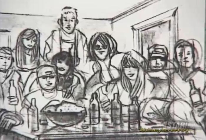 Scream Anthology: Scream Storyboards