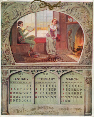Old Tiger Press: Another 1903 calendar.