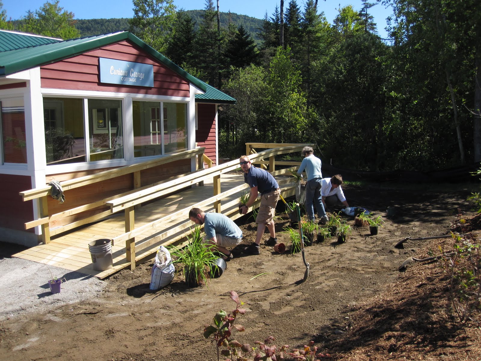 Margret and H.A. Rey Center: Landscaping the Curious George Cottage