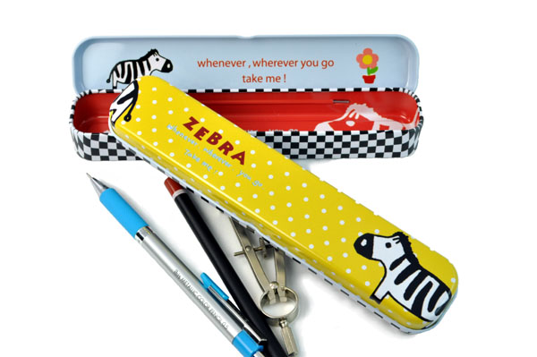 Cool Pencil Case: Tin Pencil Boxes