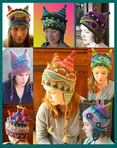 Mirtooli Crochet: 2 Pointed Hats