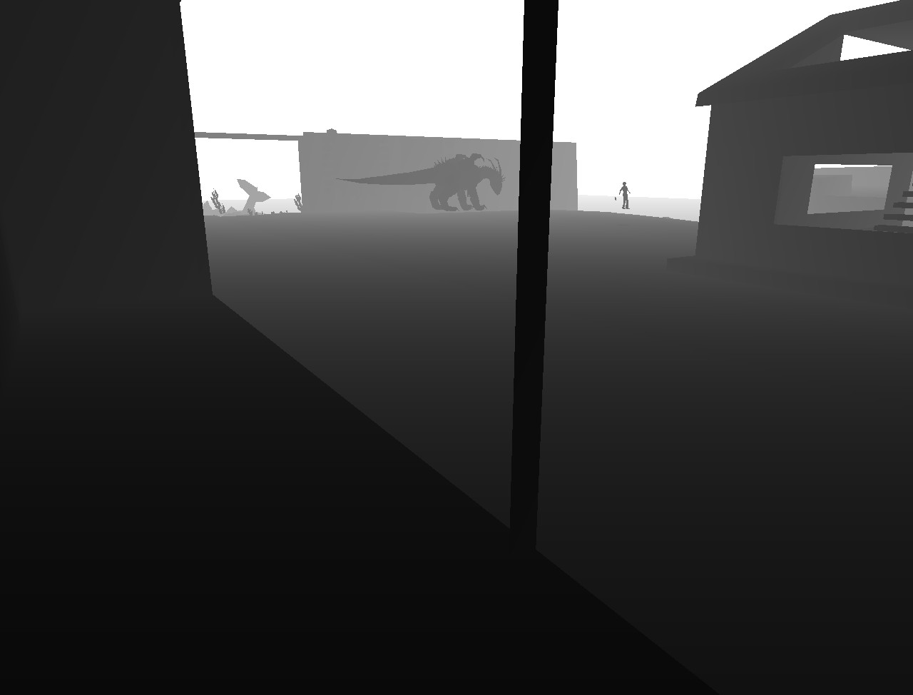 Game Developer Jays Blog Blurring Depth Buffer With Linear Filter