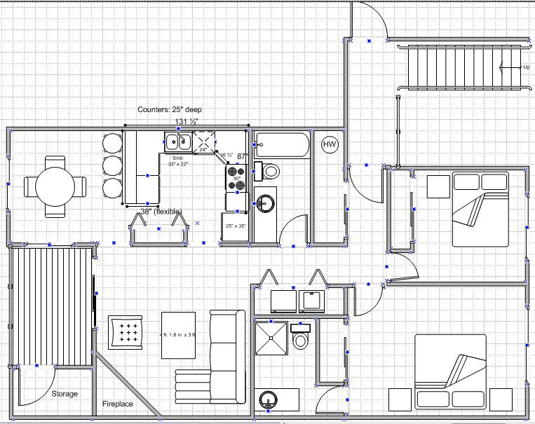 Luxury Small Condo Floor Plan