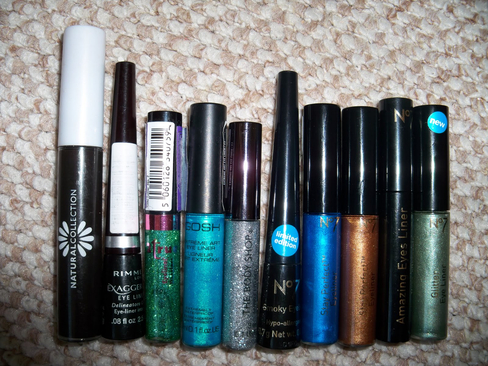 See the world through my eyes: My Liquid Eyeliner Collection
