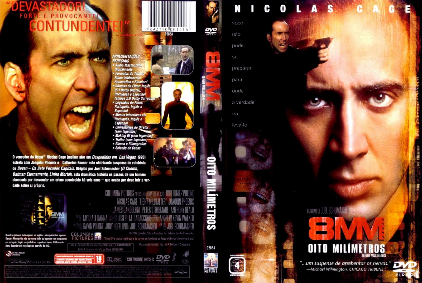 8MM - Oito Milimetros - Capas Covers - Capas De Filmes Grátis