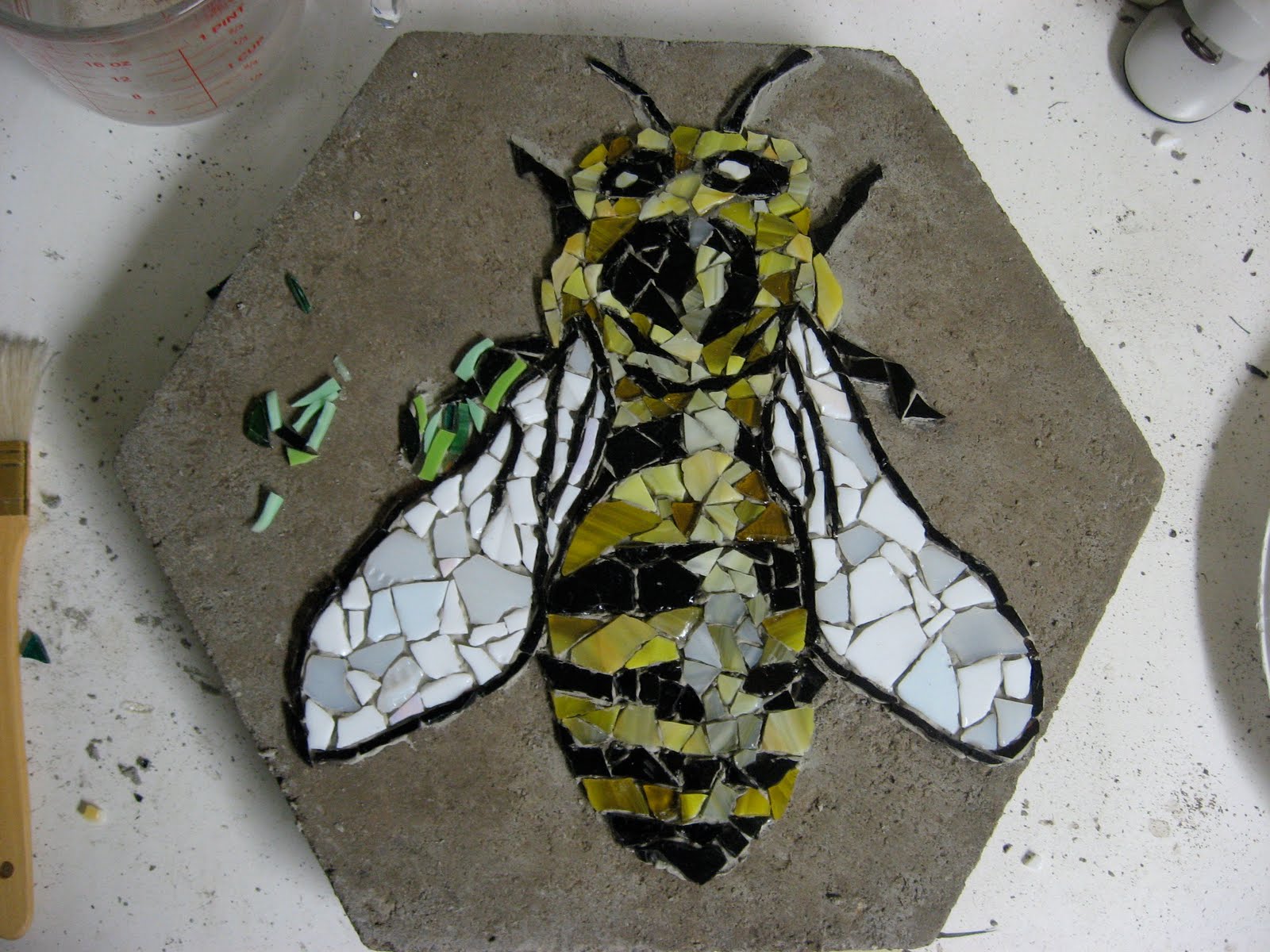 Growing Green: Honey Bee Mosaic