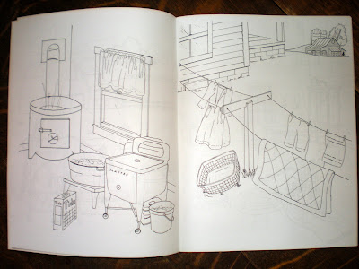 Old Centennial Farmhouse: An Amish Coloring Book Giveaway! A DRAWING!