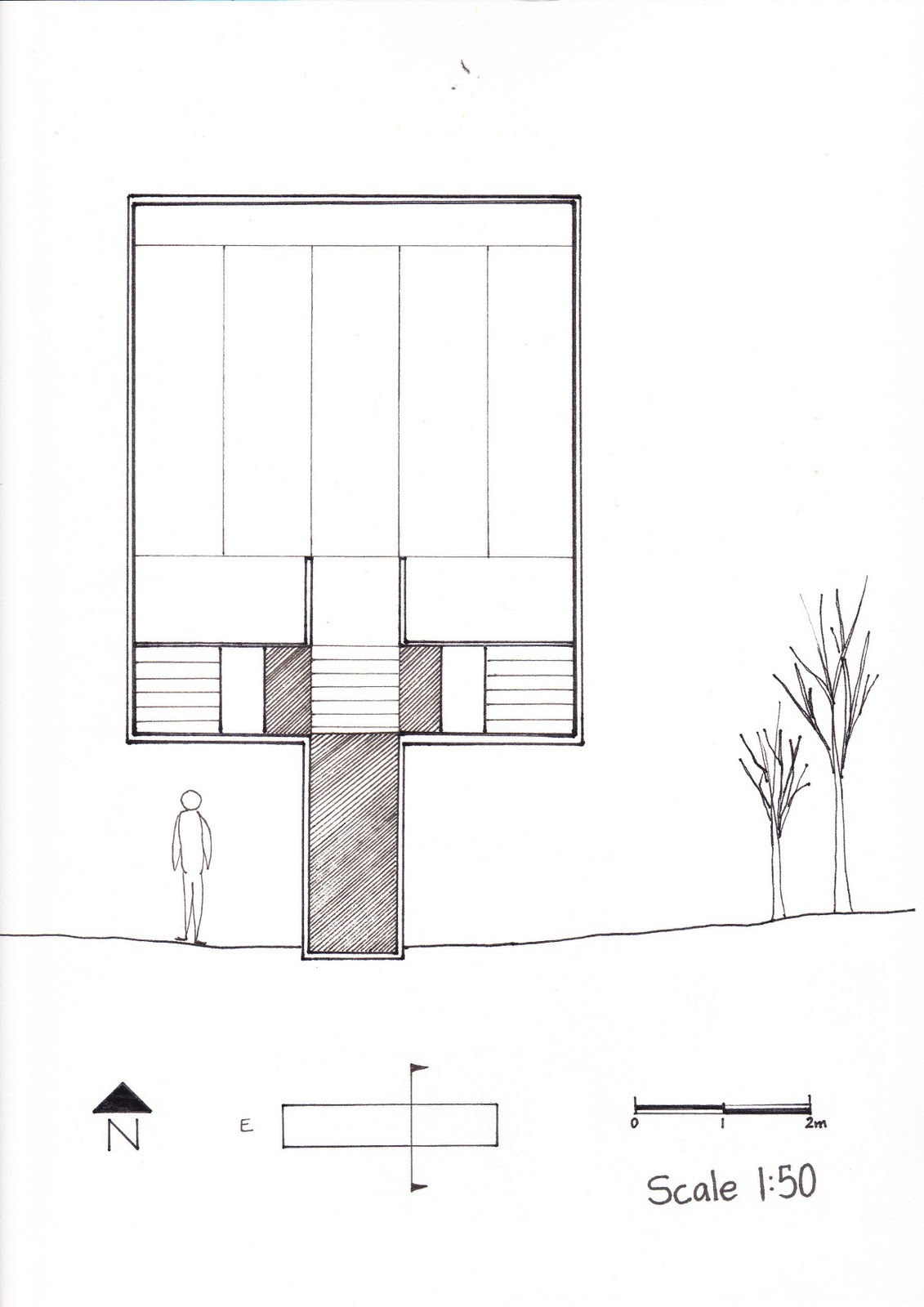 Architecural Design 3 - The Suitcase House: Final Cabin Design
