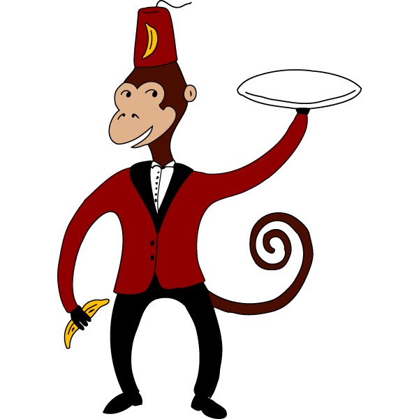 the bonecave: monkey butler