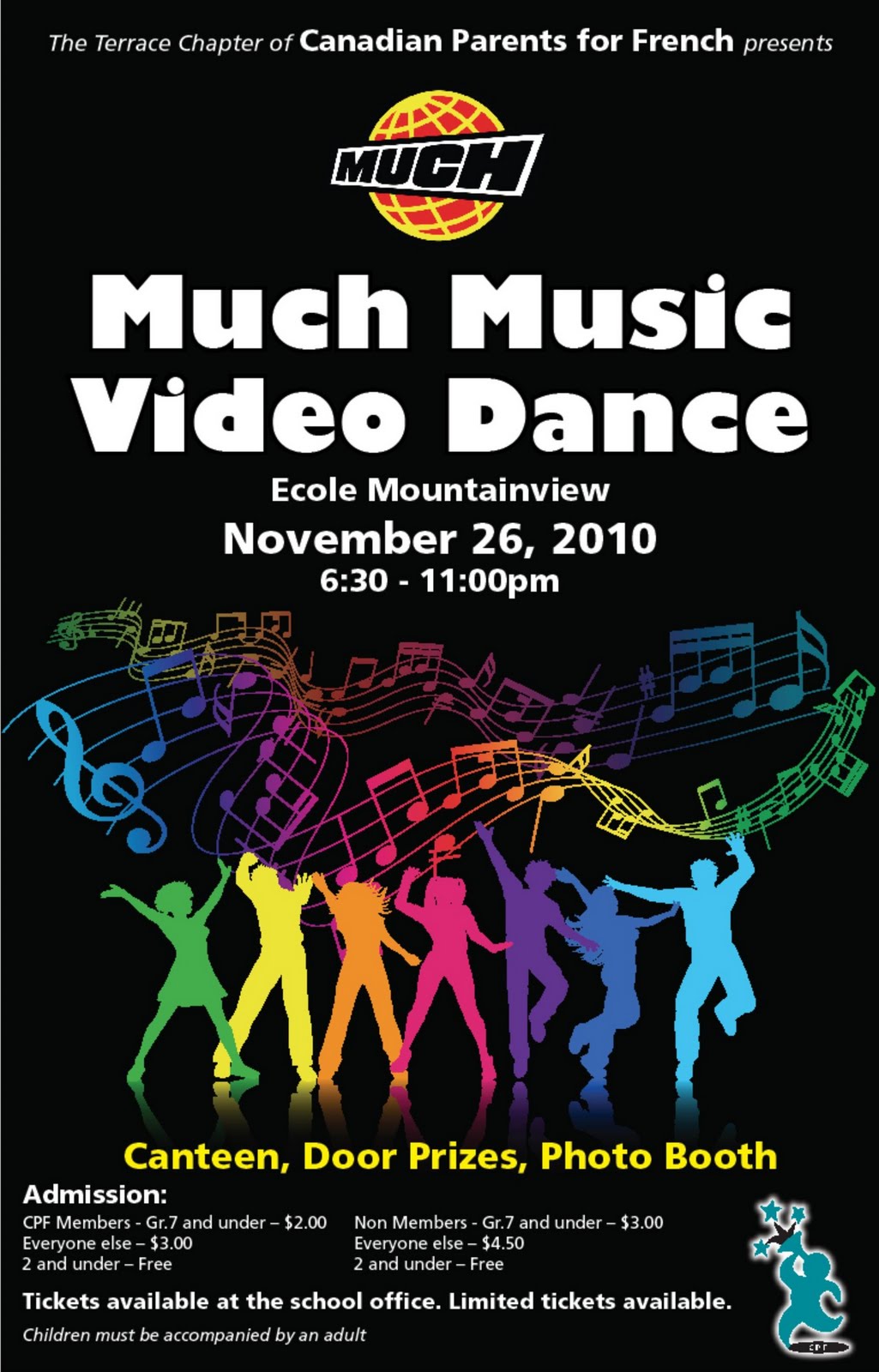 L'Ecole Mountainview PAC: Much Music Dance- Tickets on Sale NOW!!