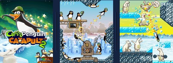 Crazy Penguin Catapult 2 (176x208,176x220,240x320,320x240,352x416 ...
