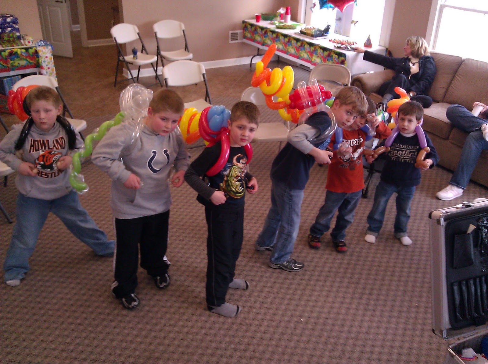 365 Days of Balloons: Day 68: Balloon Jet Pack Armada