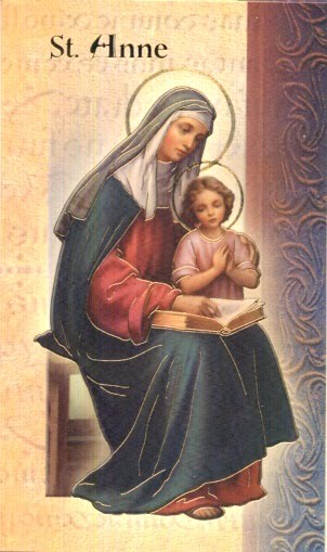 Following The Shepherds Voice: My Patron Saint - St. Anne