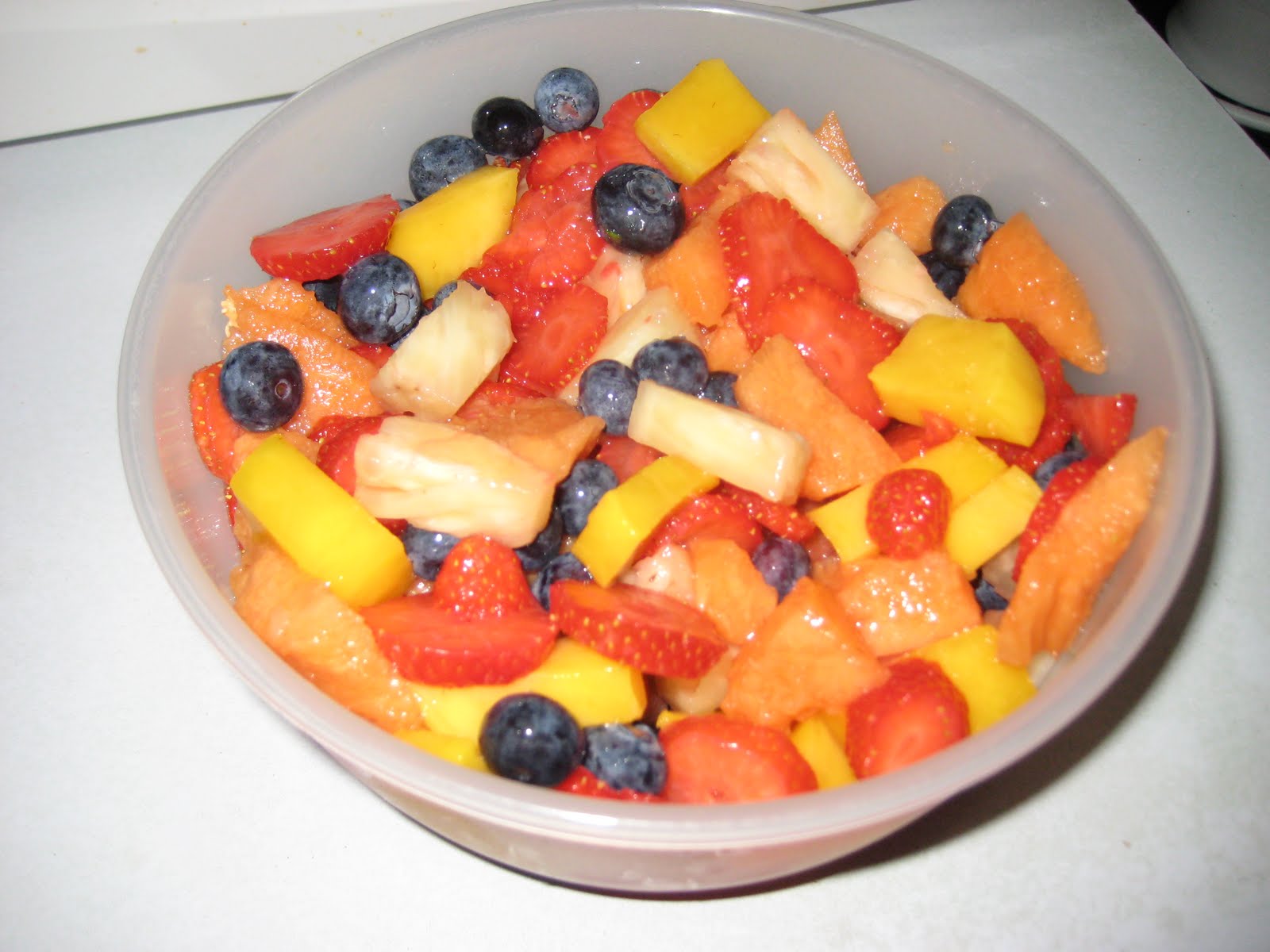 A Glimpse of Paris: Fruit Salad